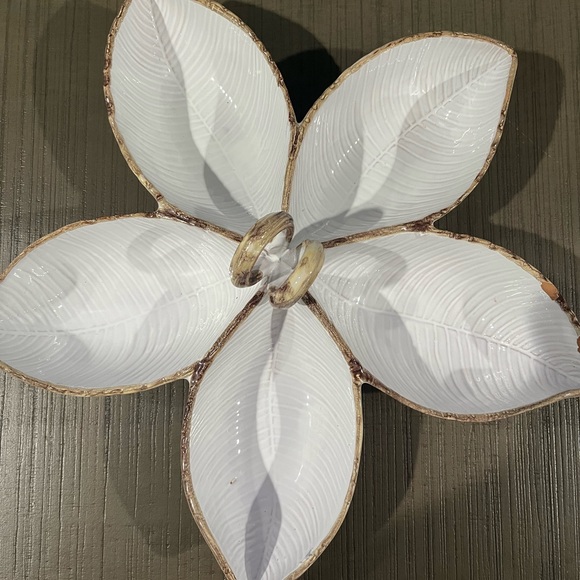 Source Unknown | Accents | Ceramic Pottery Divided Dish Made In Italy ...